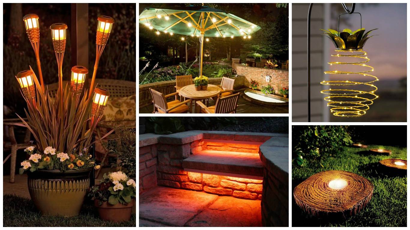 23 DIY Garden Lighting Ideas You Gonna Love | SharonSable