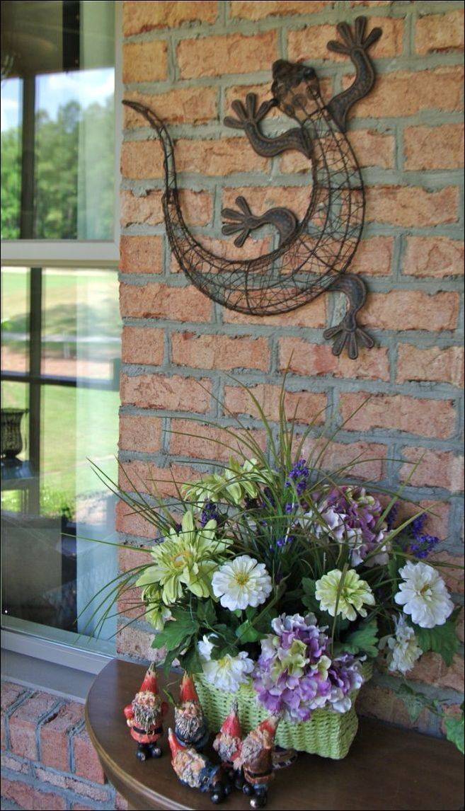 33 Outdoor Garden Wall Decor Ideas To Try This Year | SharonSable
