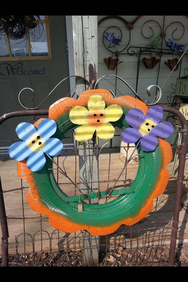 23 Repurposed Garden Art Ideas For This Year | SharonSable