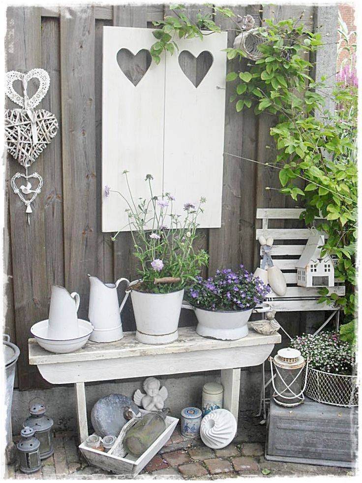 20 Shabby Chic Garden Decor Ideas Worth a Look | SharonSable