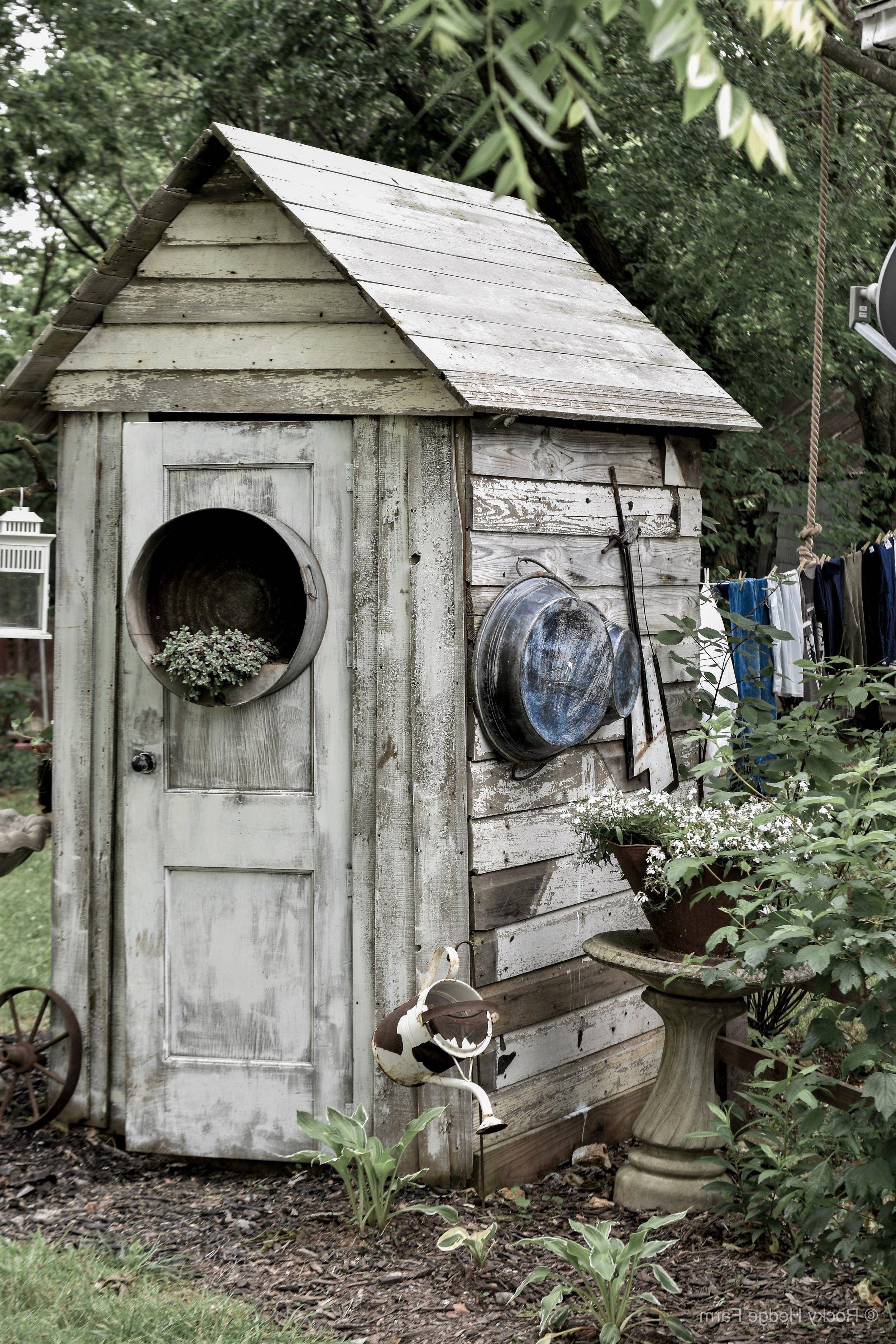 21 Rustic Garden Shed Decor Ideas Worth to Check | SharonSable