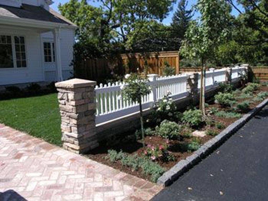 18 Front Yard Garden Fence Ideas You Should Check | SharonSable