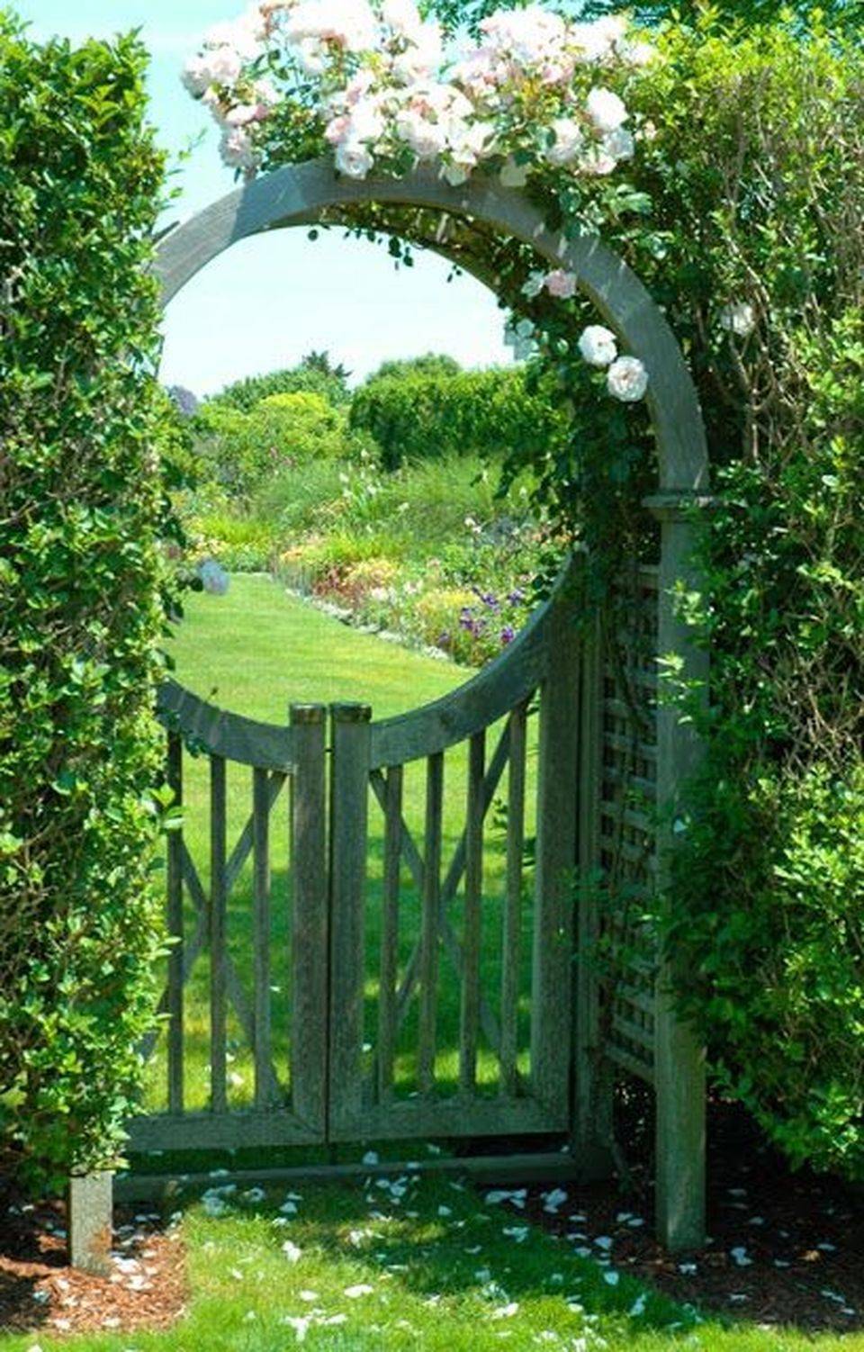 26 Amazing Garden Gate Ideas You Should Look | SharonSable