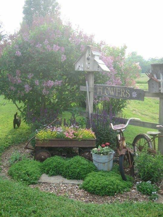 23 Cute Rustic Garden Ideas You Should Look | SharonSable