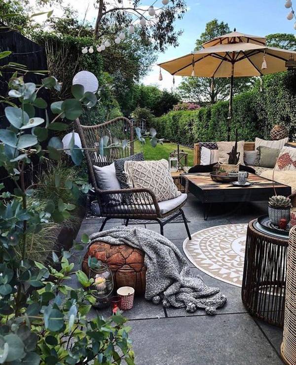 23 Bohemian Garden Ideas To Consider | SharonSable