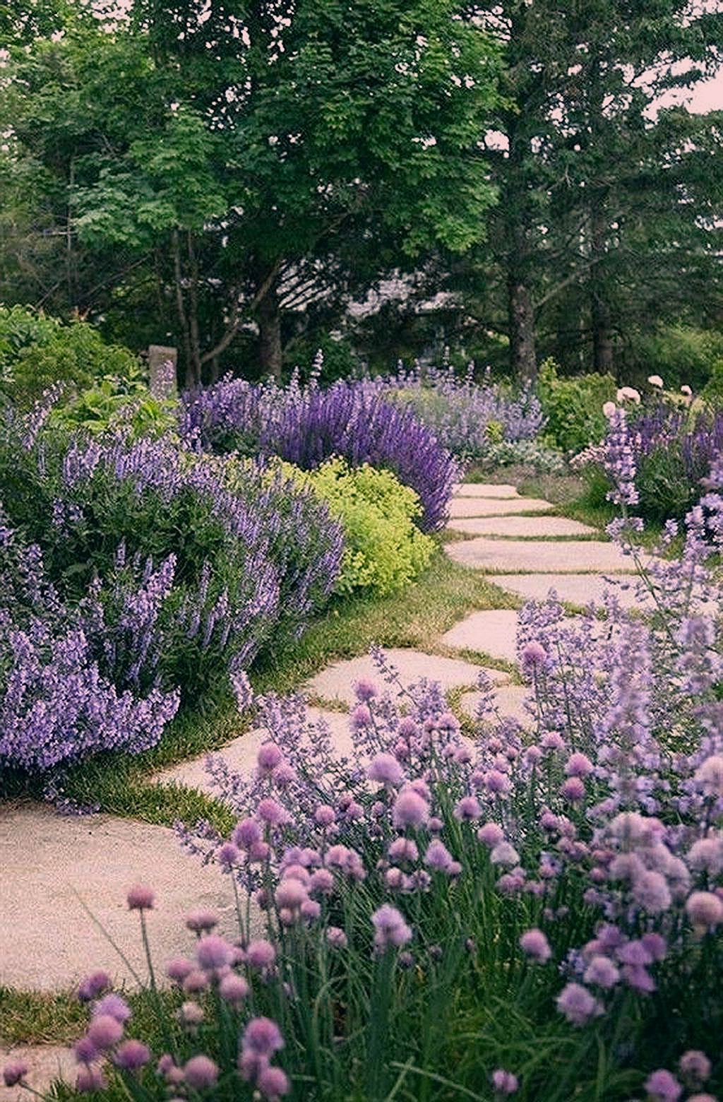 20 Garden Paths with Flowers Ideas Worth to Check | SharonSable