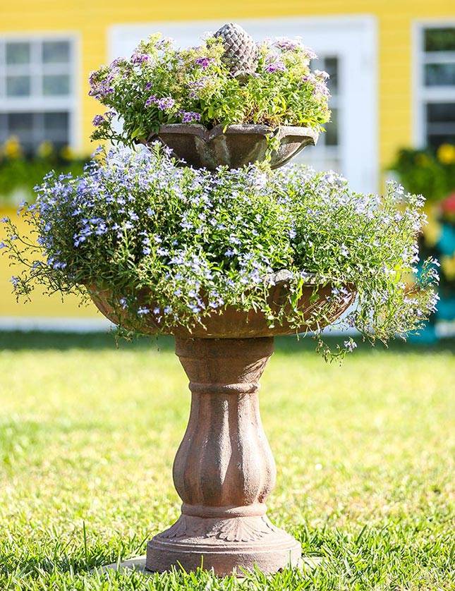 24 Spring Flower Garden with Fountains Ideas To Try This Year | SharonSable