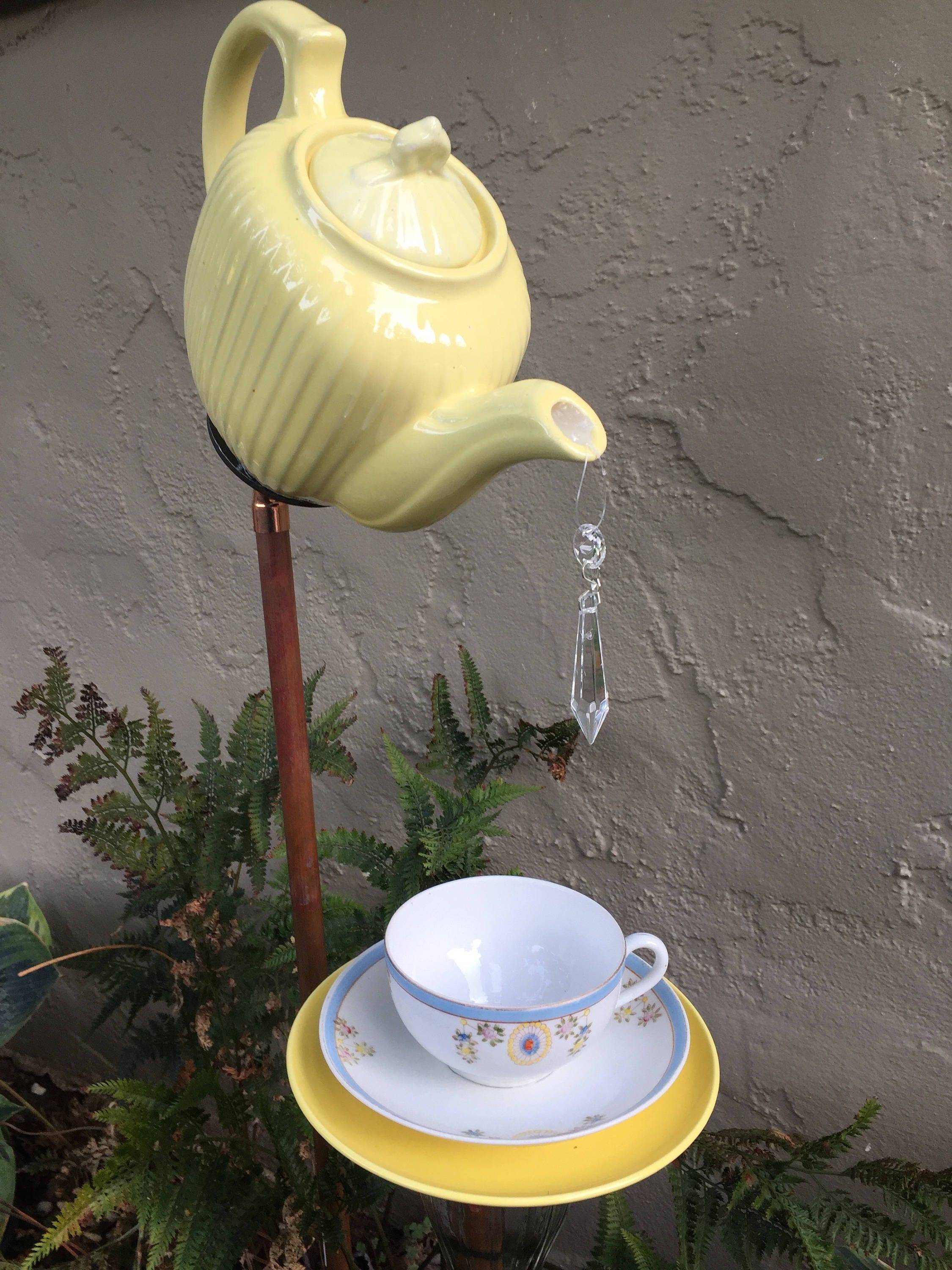 25 Tea Pot Garden Decor Ideas Worth a Look | SharonSable