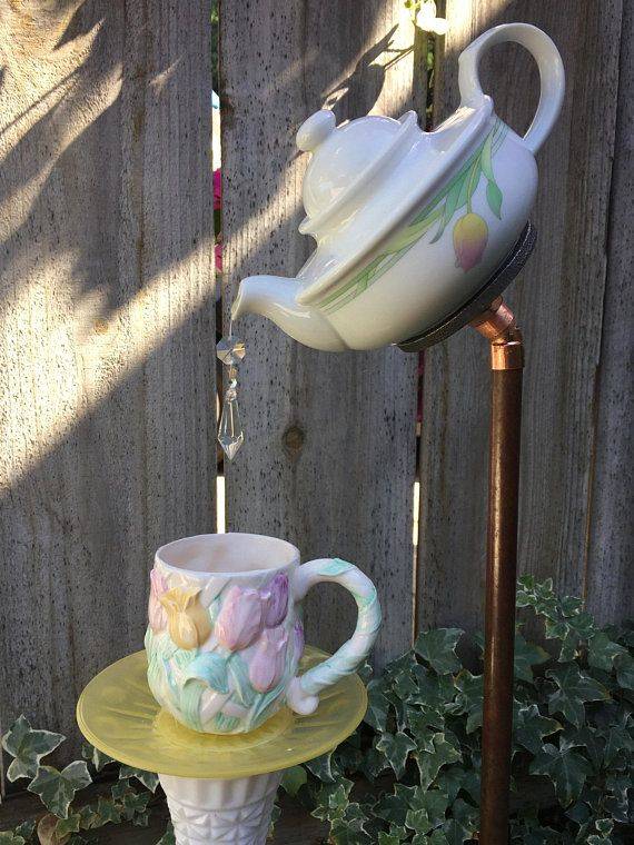 25 Tea Pot Garden Decor Ideas Worth a Look | SharonSable