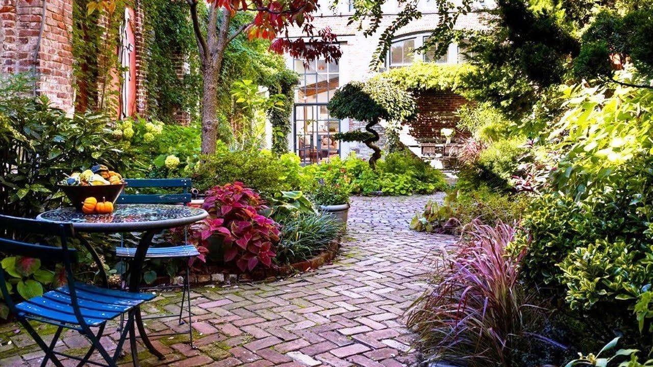 24 Brick Small Courtyard Garden Ideas You Gonna Love | SharonSable