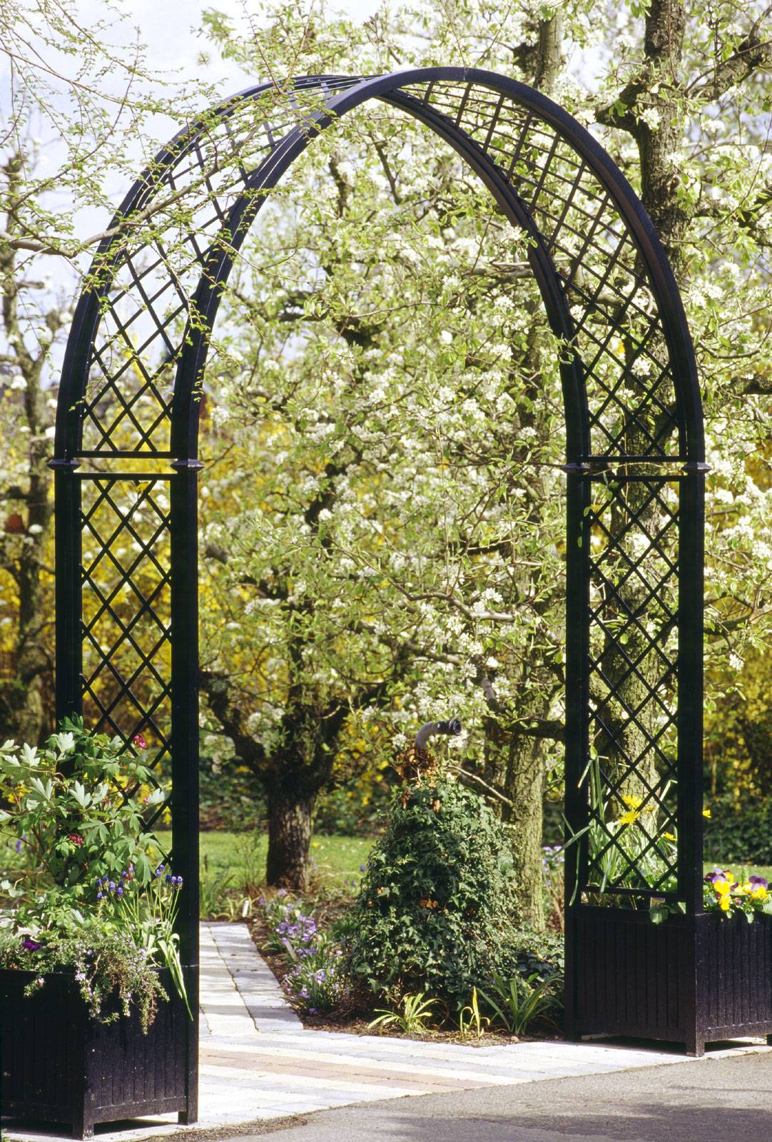 22 Garden Arch with Planters Ideas To Consider | SharonSable