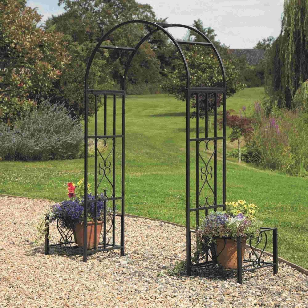 22 Garden Arch with Planters Ideas To Consider | SharonSable