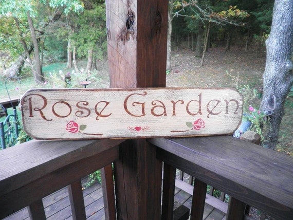 18 Rose Garden Sign Ideas For This Year | SharonSable