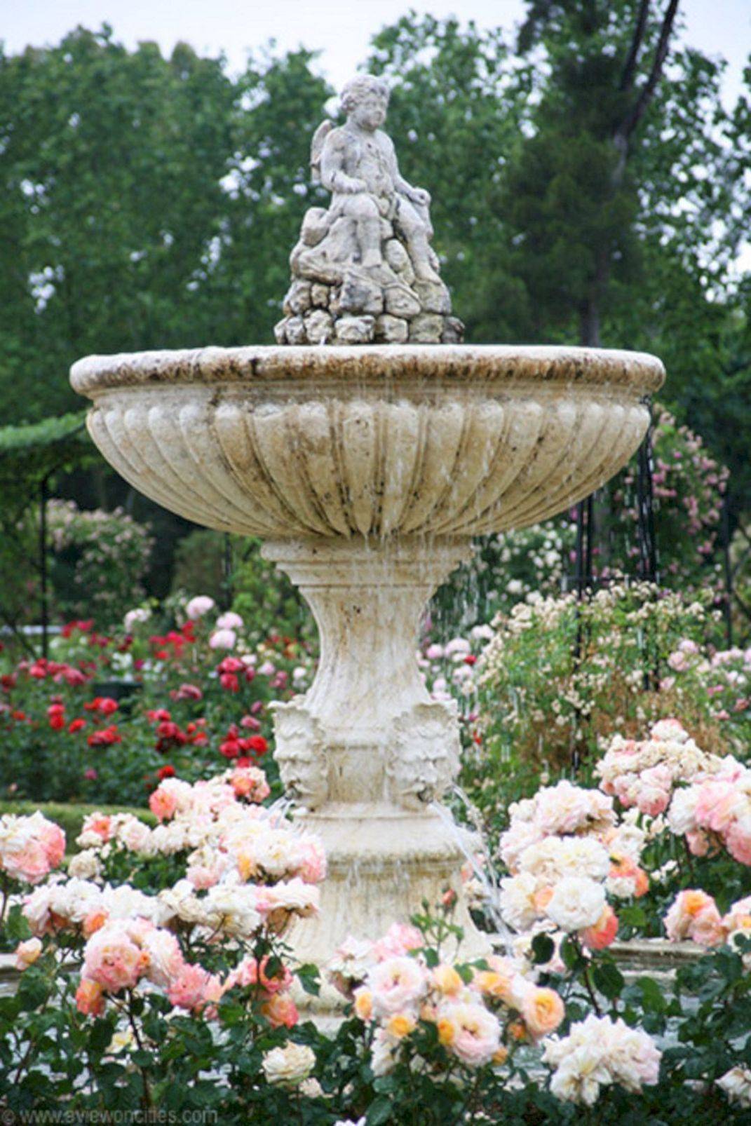23 Portland Rose Garden Fountain Ideas To Try This Year | SharonSable