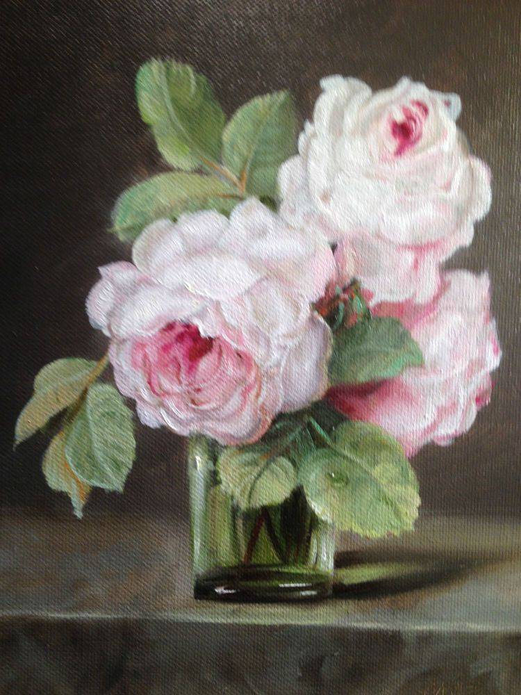 21 Rose Garden Oil Painting Ideas You Should Check | SharonSable