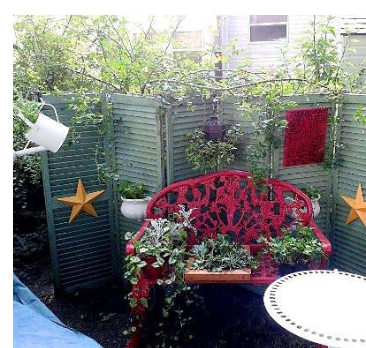 24 Old Shutters Garden Ideas For This Year | SharonSable