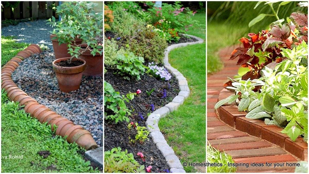 23 Unique Garden Edging Ideas You Gonna Love Sharonsable