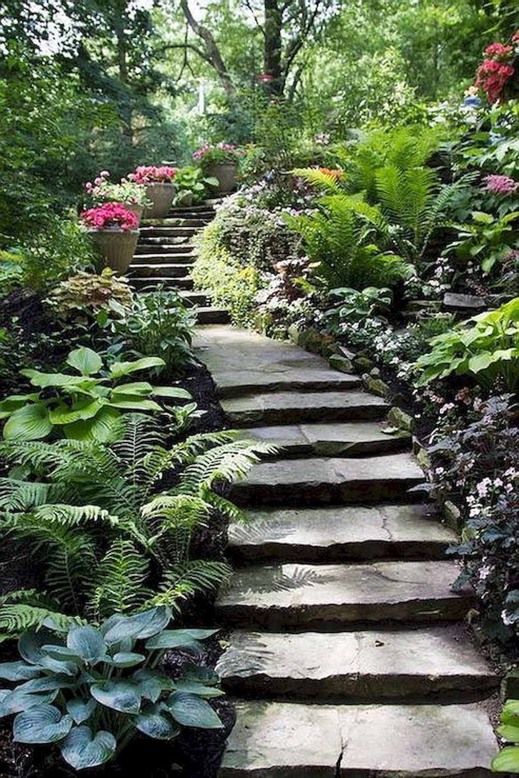 23 Beautiful Shade Garden Path Ideas You Must Look | SharonSable