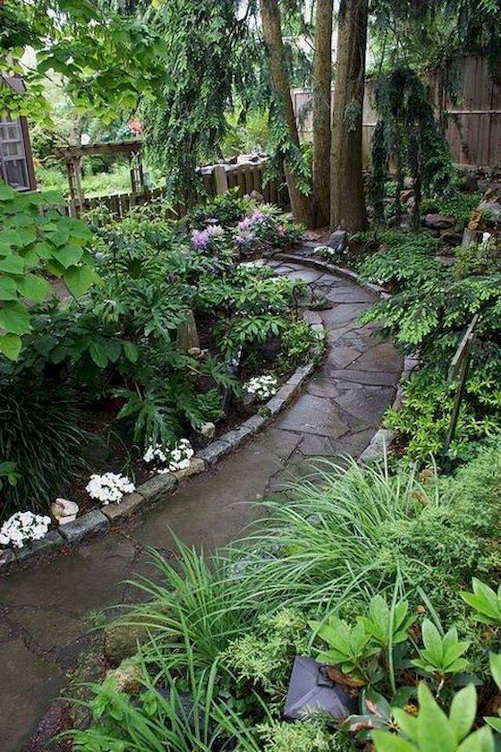 23 Beautiful Shade Garden Path Ideas You Must Look | SharonSable