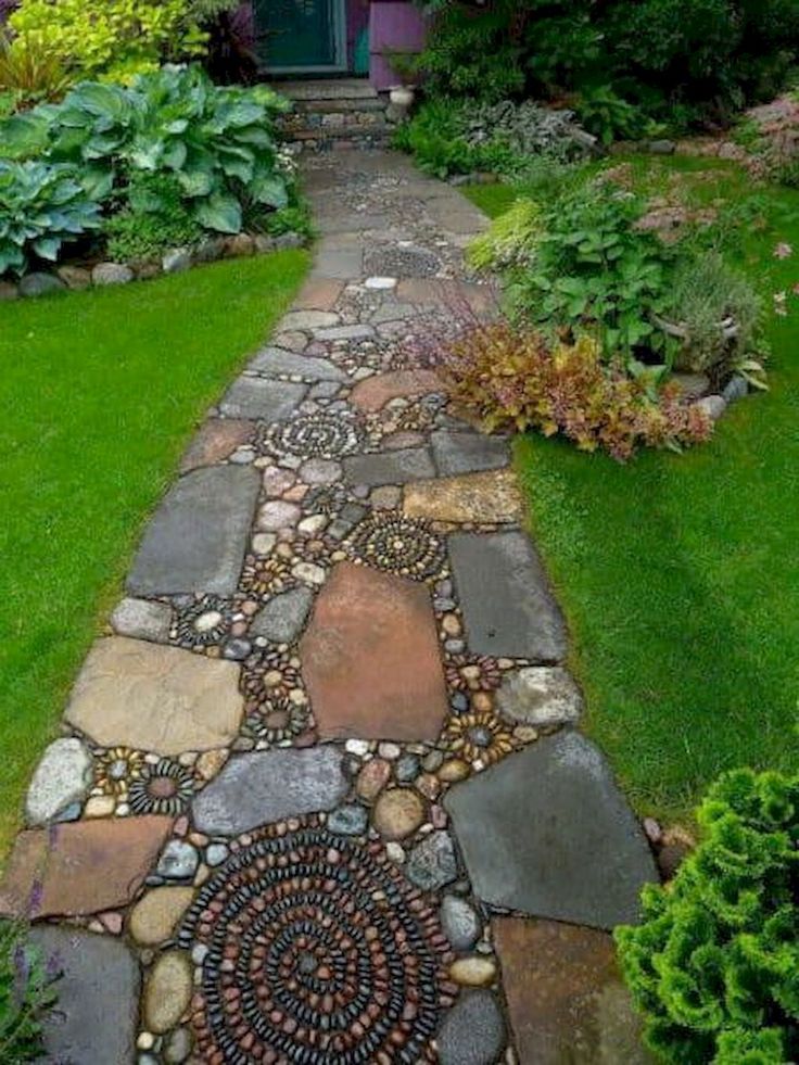 22 Stone Garden Paths Ideas Worth to Check | SharonSable