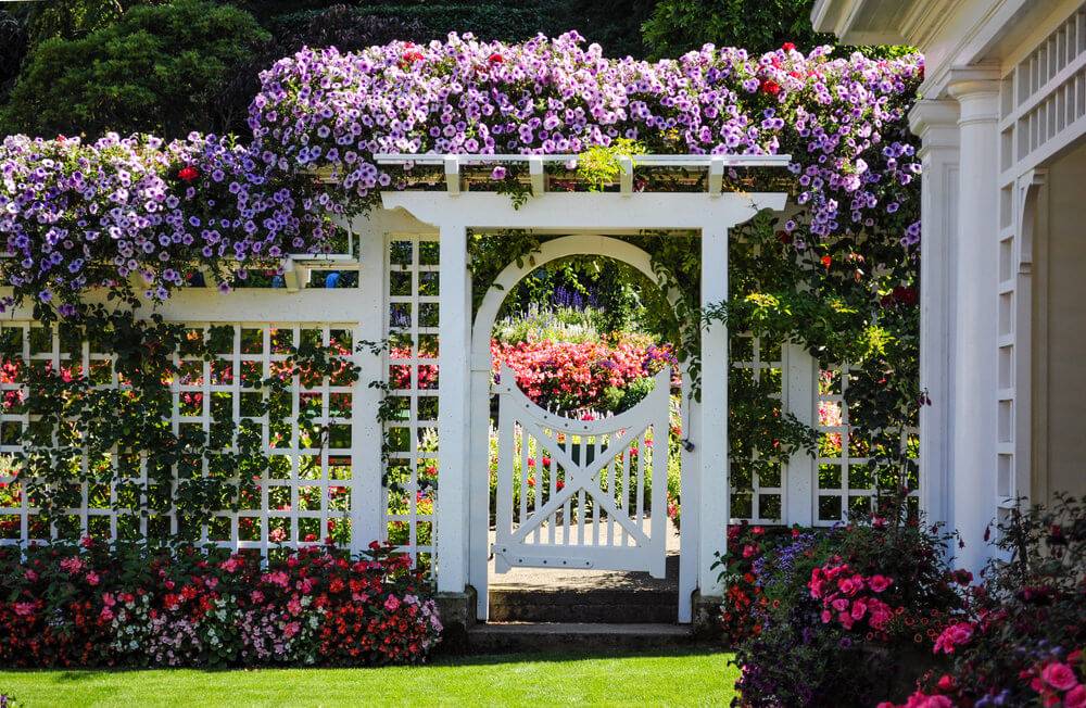 14 Flower Garden Gate Ideas You Must Look | SharonSable