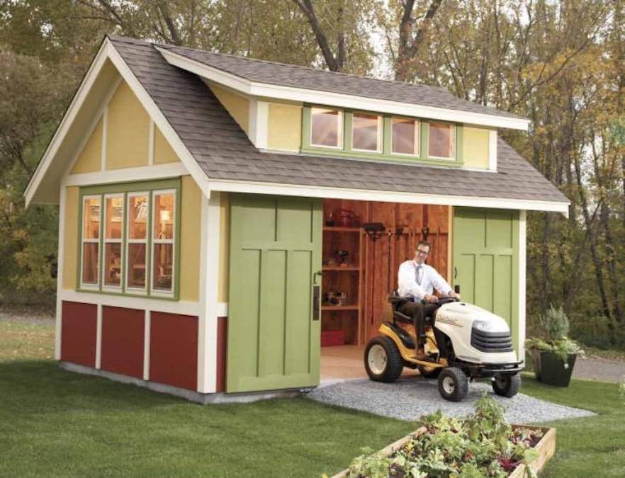 24 Fancy Garden Sheds Ideas You Must Look | SharonSable