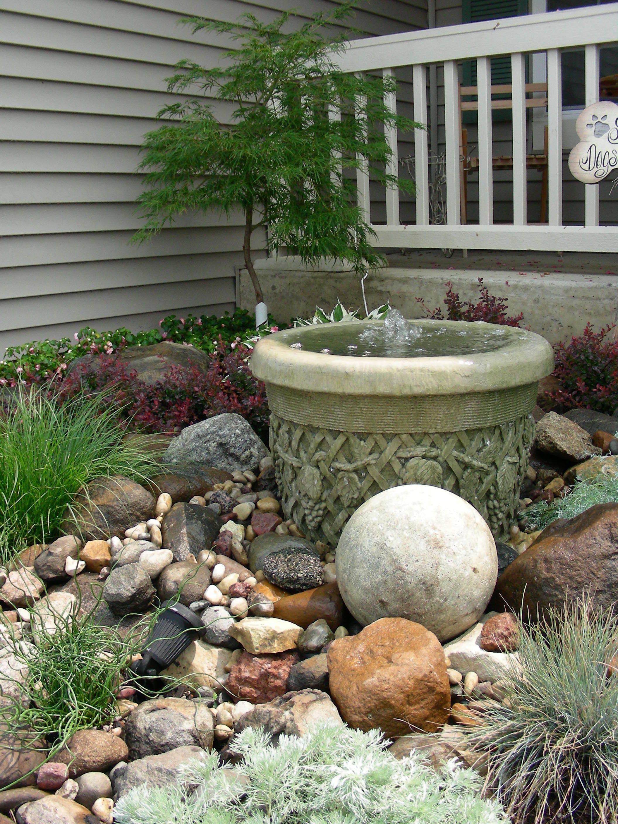 25 Small Rock Garden Waterfall Ideas You Gonna Love | SharonSable