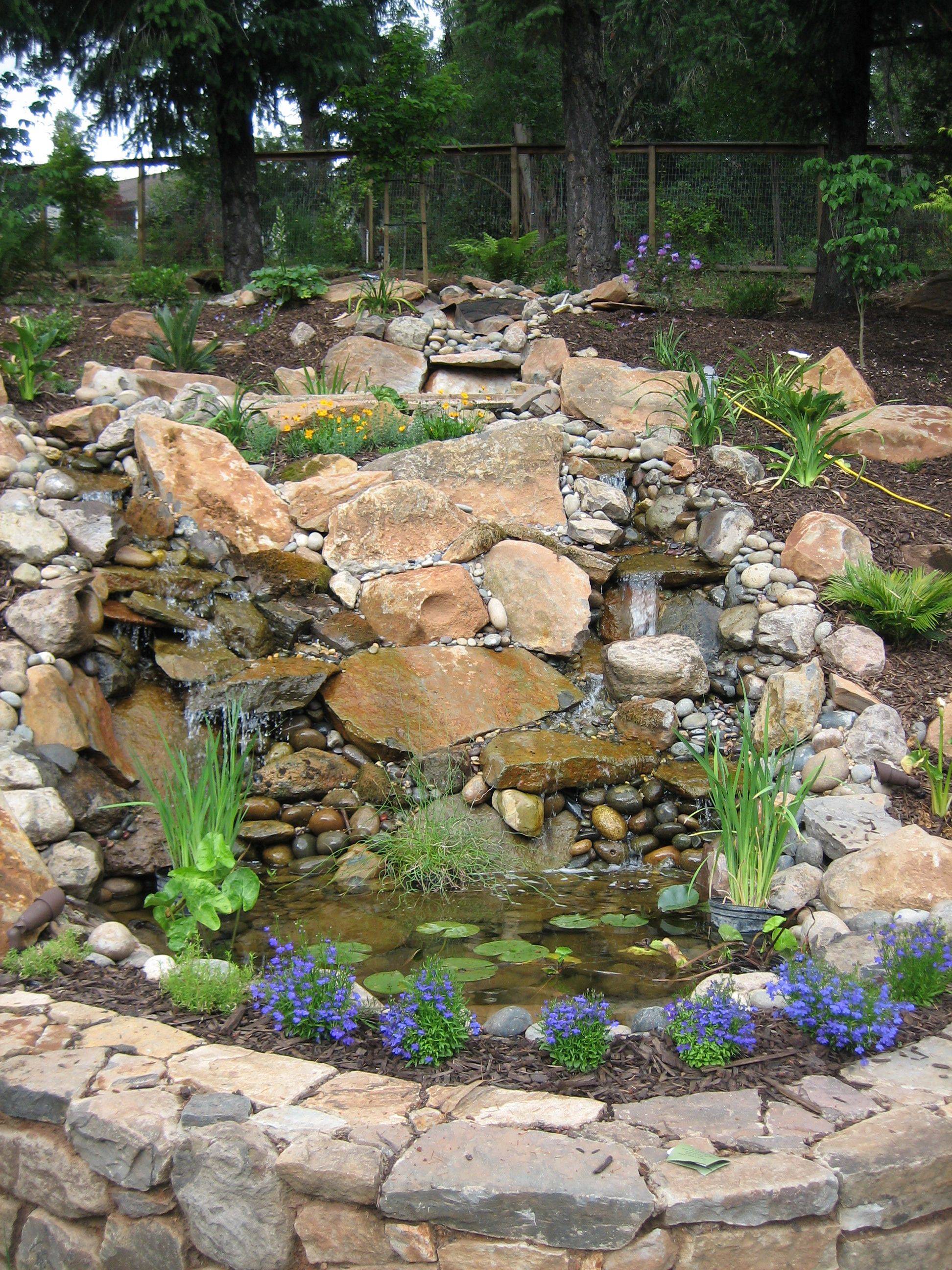 25 Small Rock Garden Waterfall Ideas You Gonna Love | SharonSable