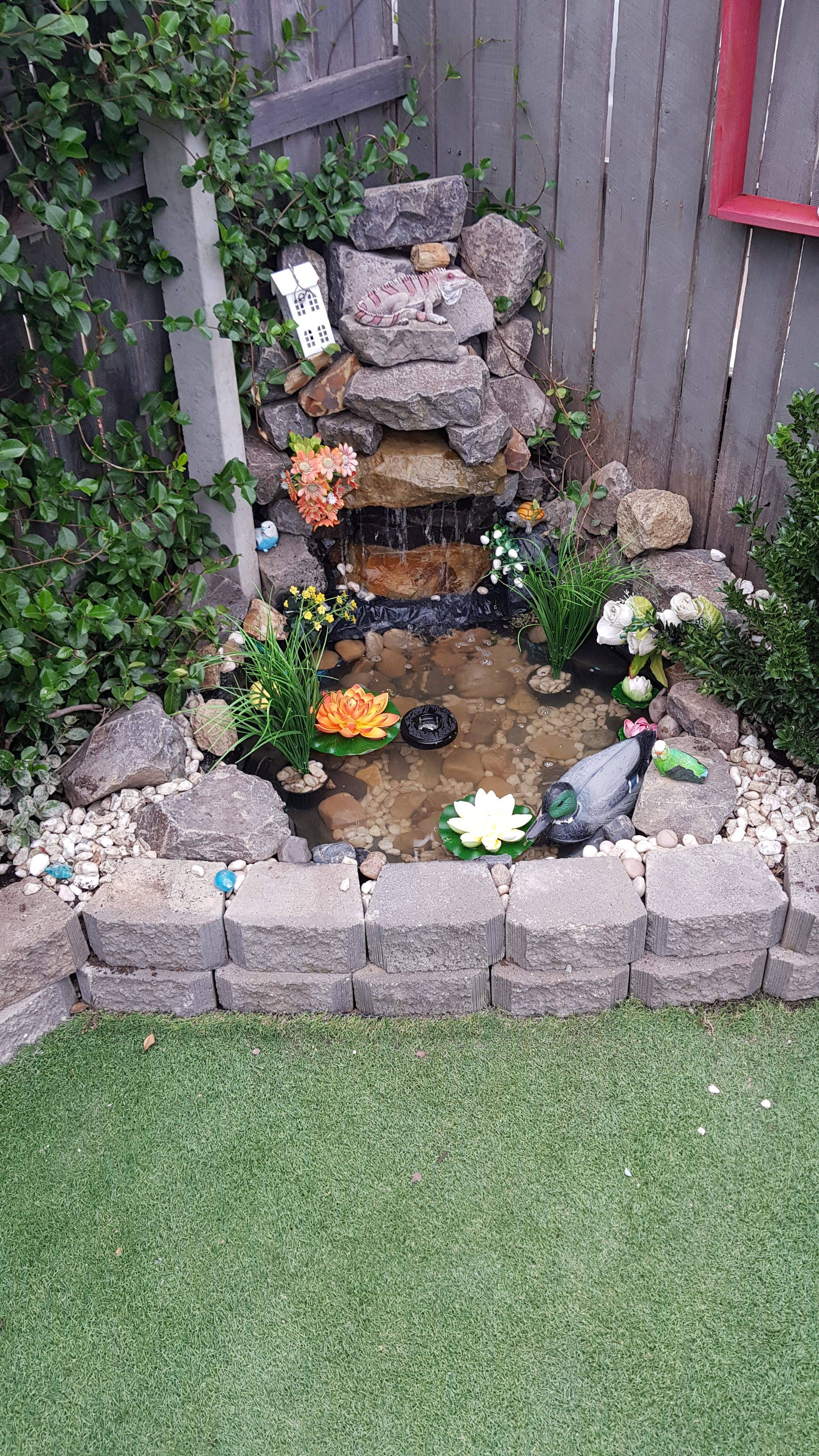 25 Small Rock Garden Waterfall Ideas You Gonna Love | SharonSable