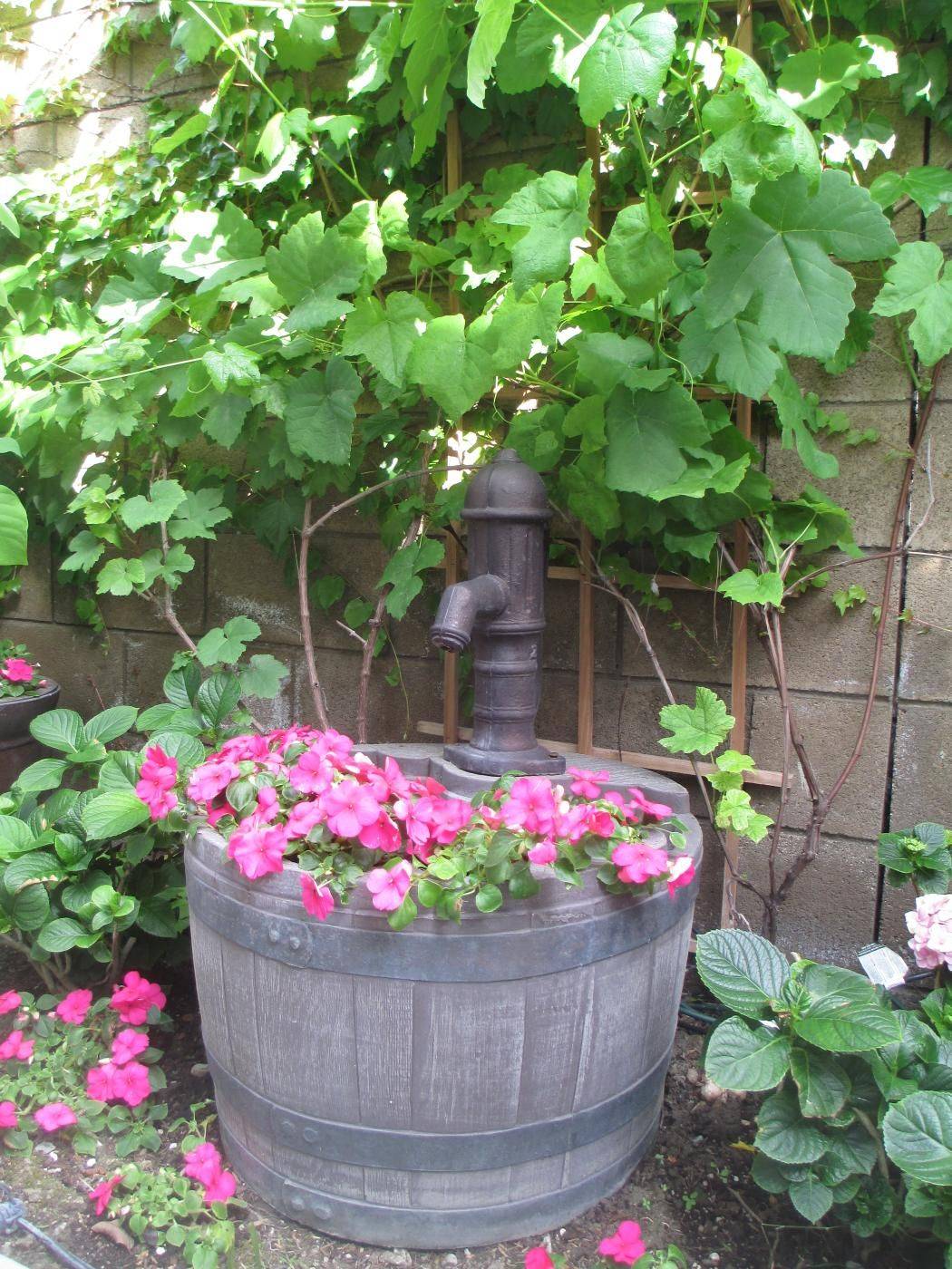 25 Wine Barrel Water Garden Ideas Worth to Check | SharonSable