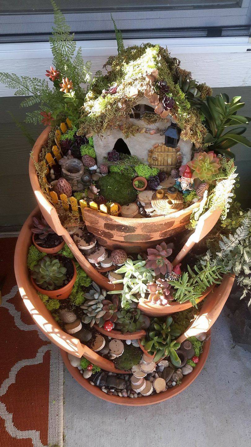 21 Life-Size Fairy Garden Ideas Worth a Look | SharonSable