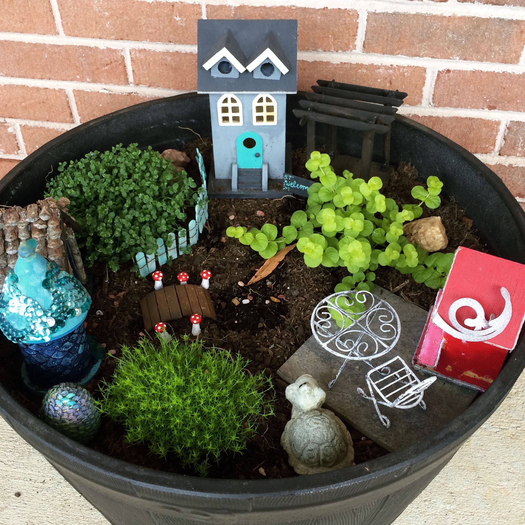 21 Life-Size Fairy Garden Ideas Worth a Look | SharonSable