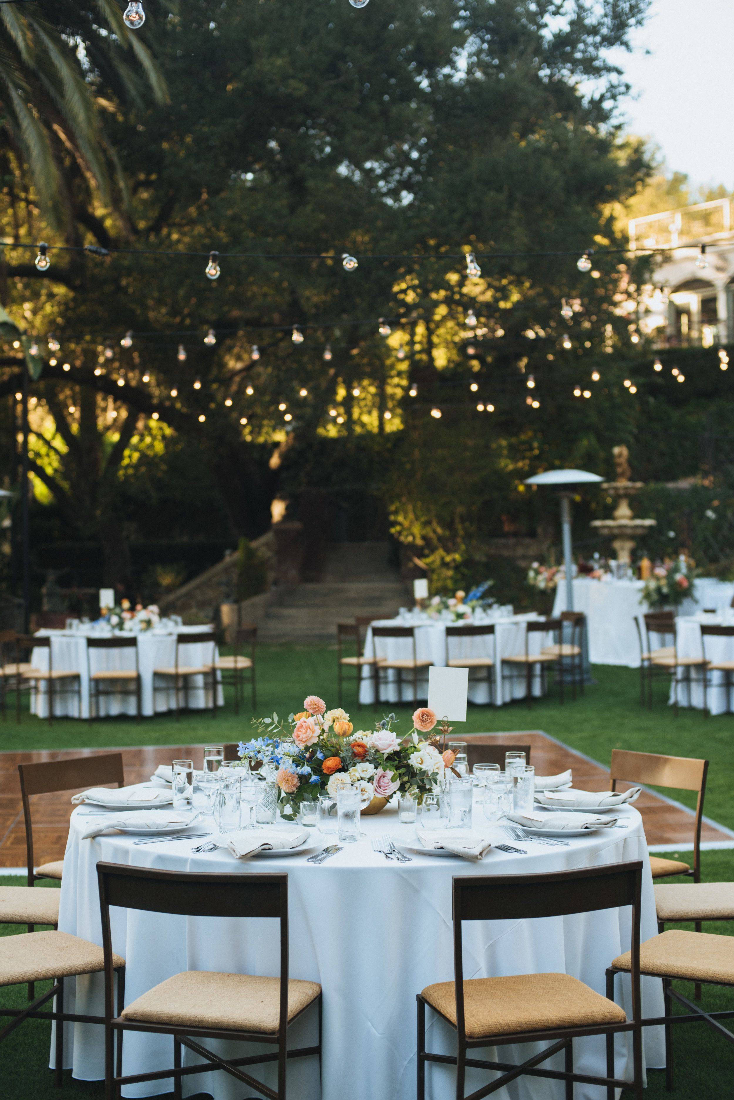 22 Outdoor Garden Wedding Reception Ideas You Must Look | SharonSable
