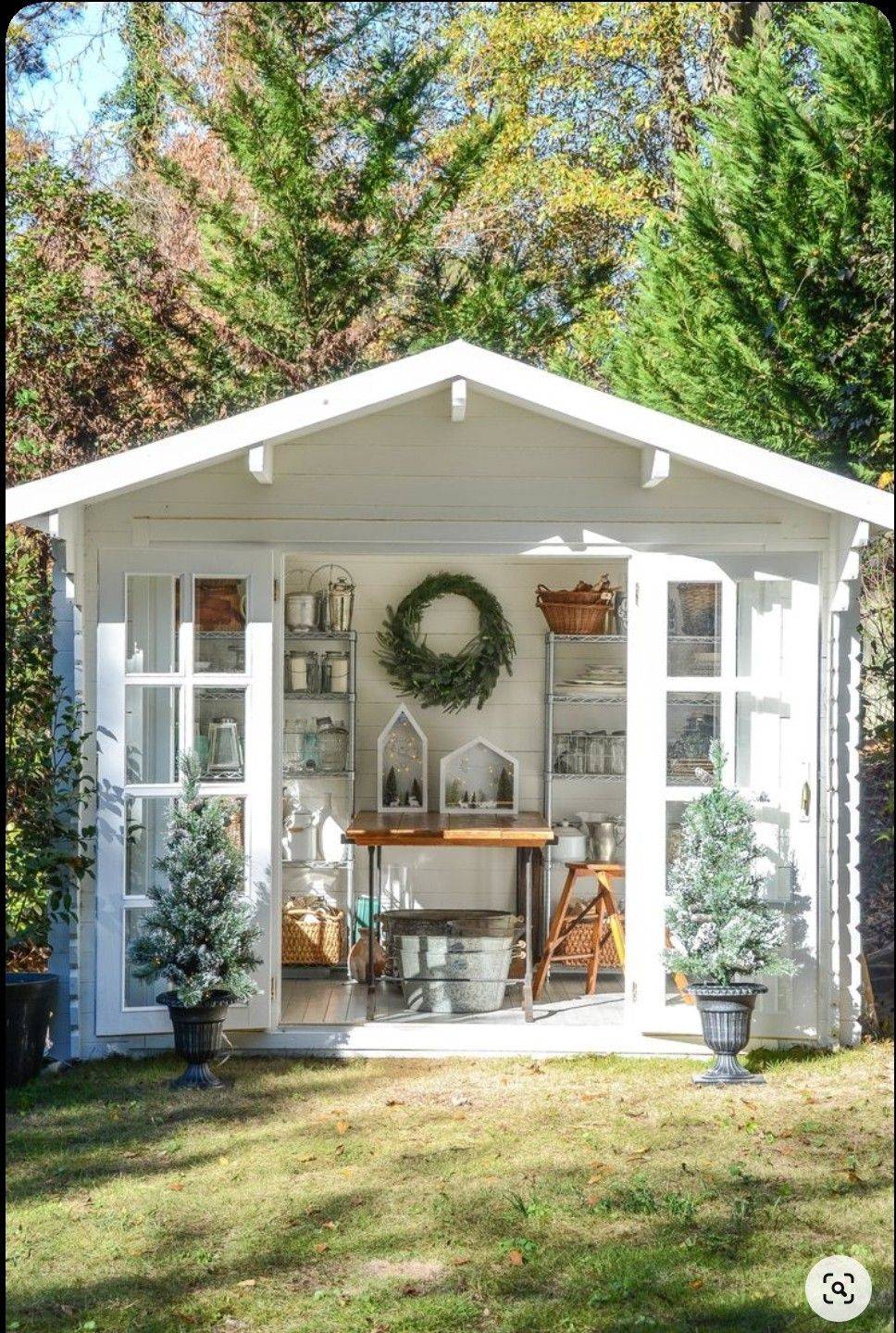 24 Colorful Garden Sheds Ideas To Consider | SharonSable