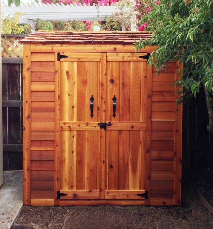 23 Cedar Storage Shed Garden Ideas You Must Look | SharonSable