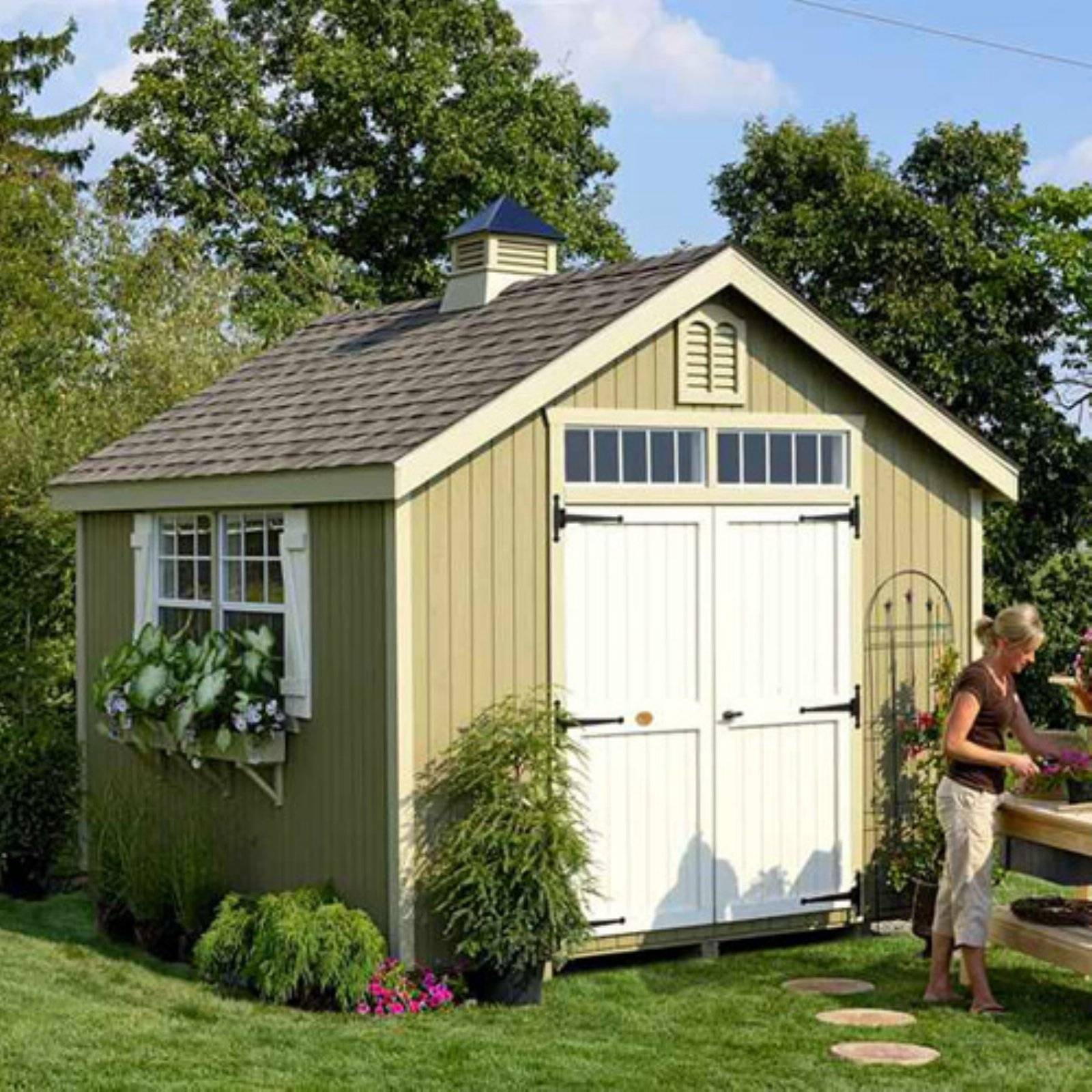 21 Large Garden Sheds Ideas Worth to Check | SharonSable