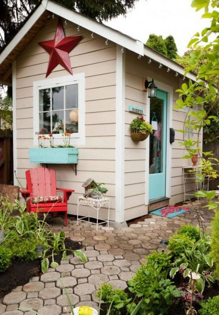 20 Outdoor Wooden Garden Shed Ideas You Cannot Miss | SharonSable