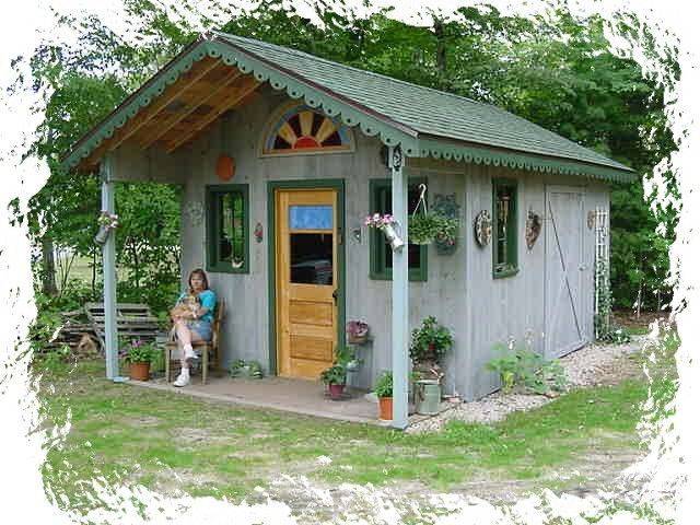 22 Rustic Garden Sheds with Porches Ideas You Should Check | SharonSable