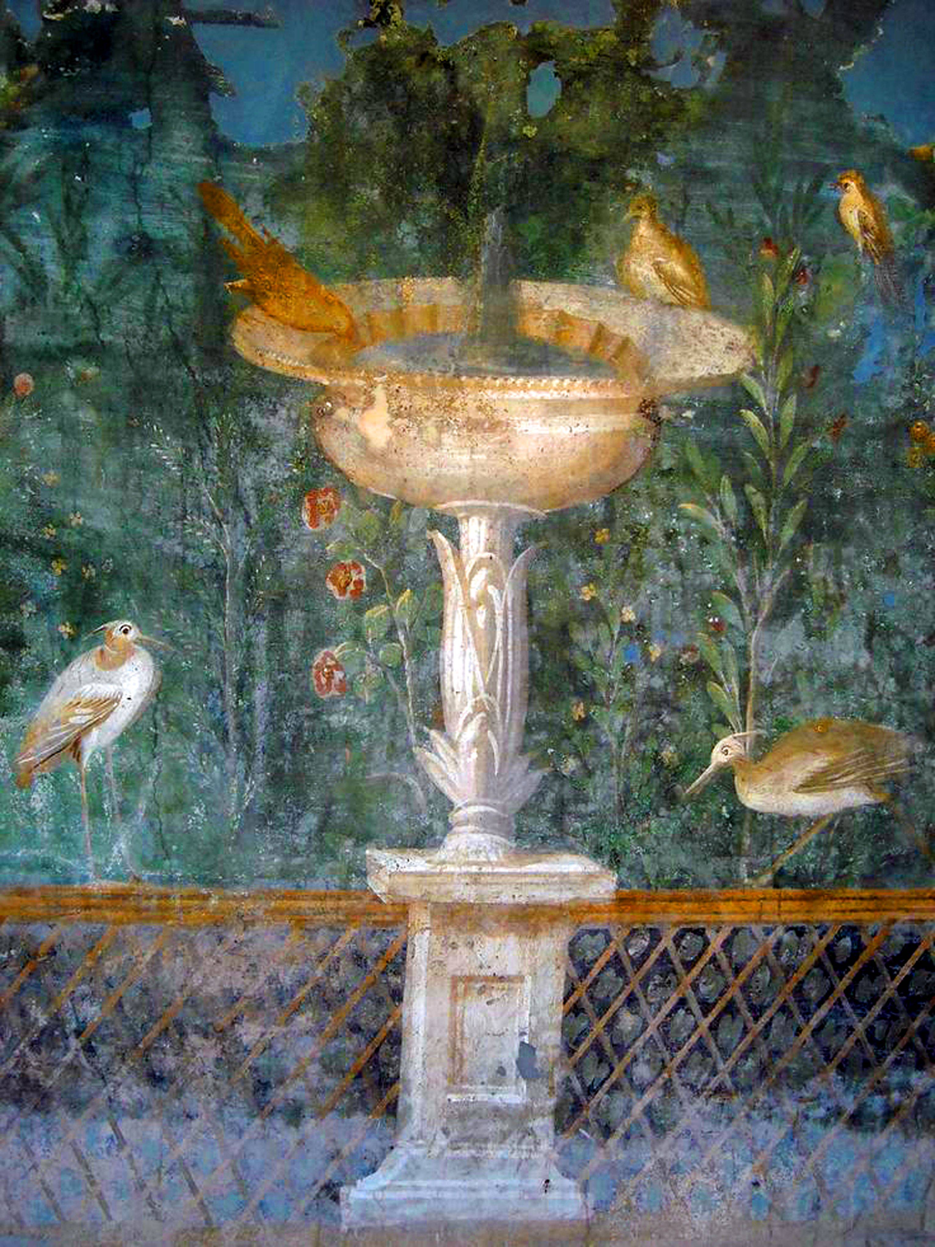 20 Ancient Roman Garden Villas Murals Ideas Worth to Check | SharonSable