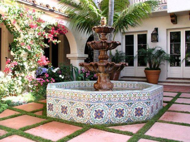 15 Garden Fountains Persian Ideas You Must Look | SharonSable