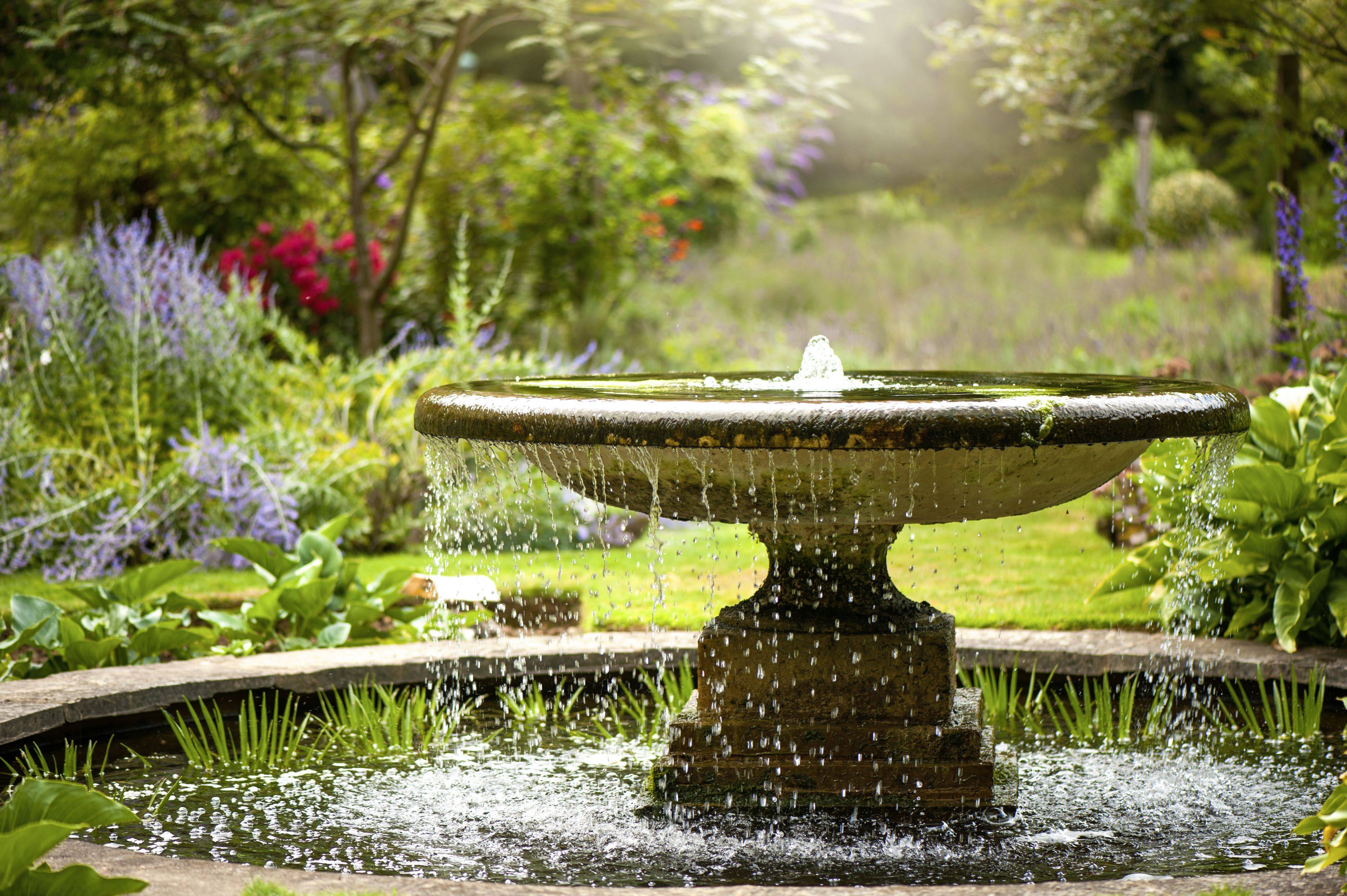 15 Garden Fountains Persian Ideas You Must Look | SharonSable