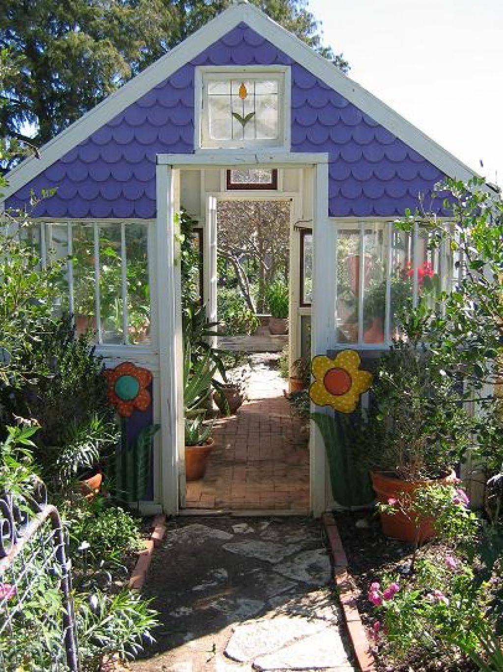 18 Garden Sheds Made From Old Windows Ideas Worth a Look | SharonSable
