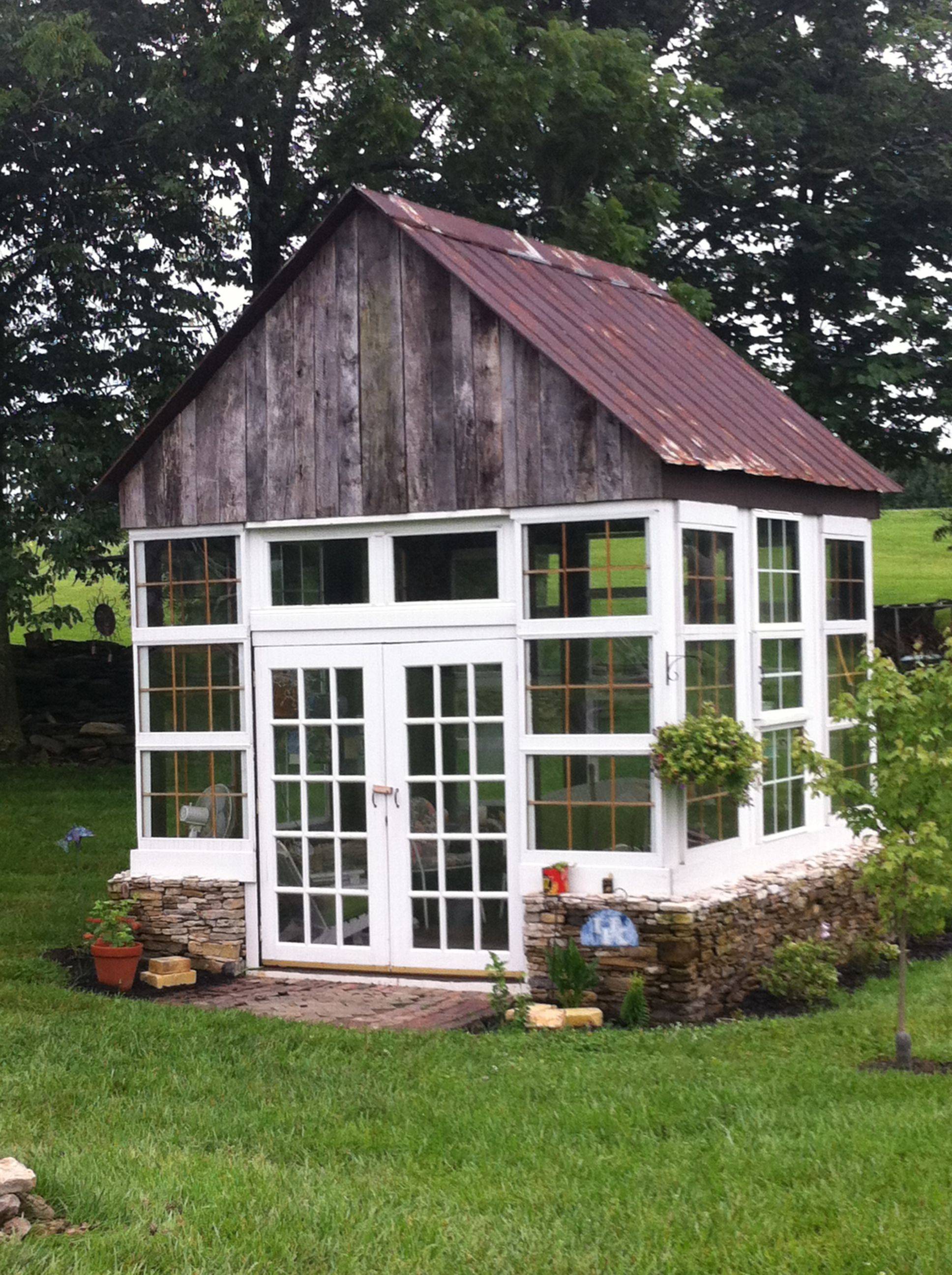 20 Garden Shed Made From Old Windows Ideas You Should Check | SharonSable