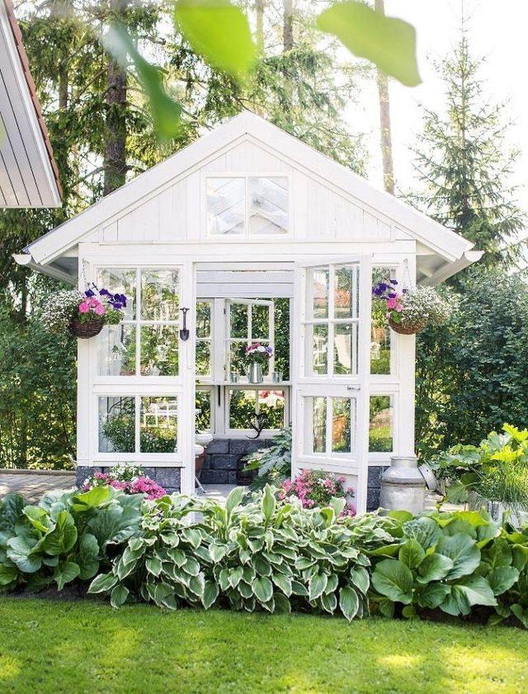 25 Pretty Garden Shed Greenhouse Ideas You Cannot Miss | SharonSable