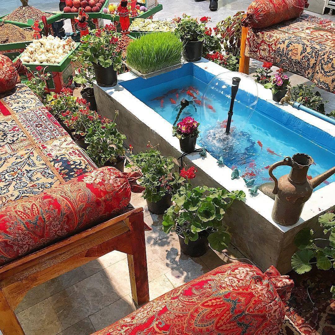 22 Persian Garden Courtyard Ideas To Try This Year | SharonSable