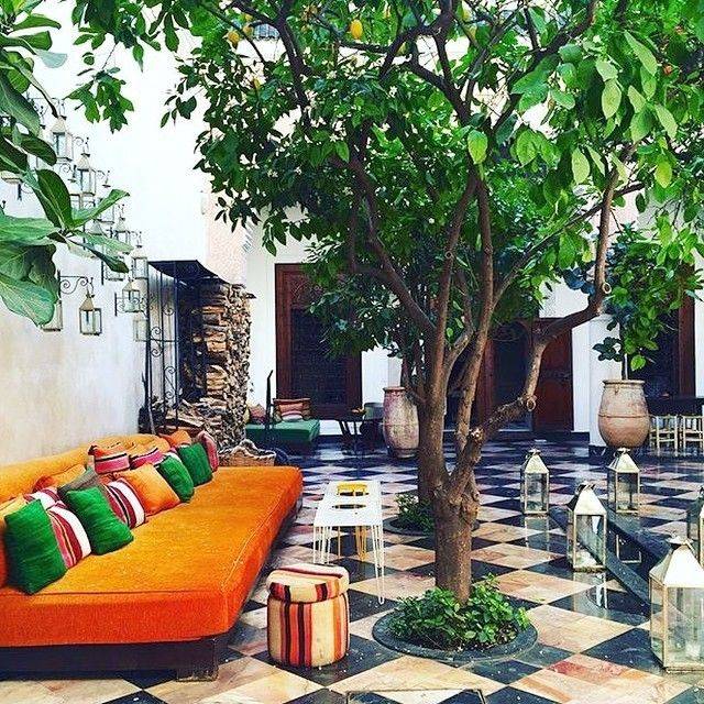 20 Morocco Courtyard Garden Ideas To Consider | SharonSable