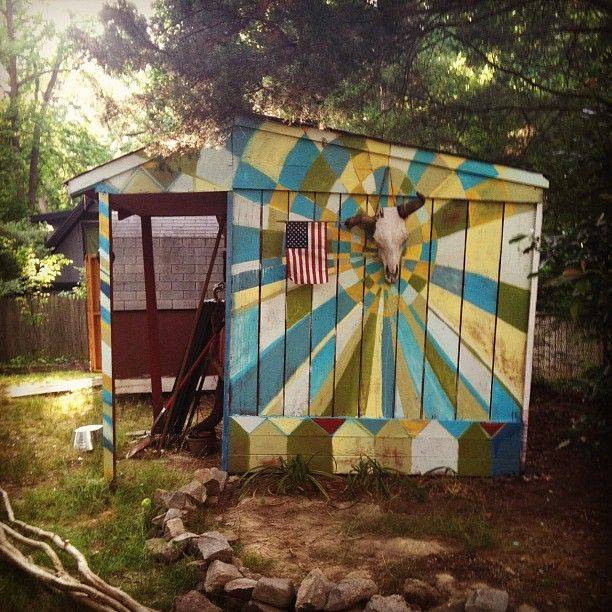 22 Garden Shed Murals Ideas You Should Check | SharonSable