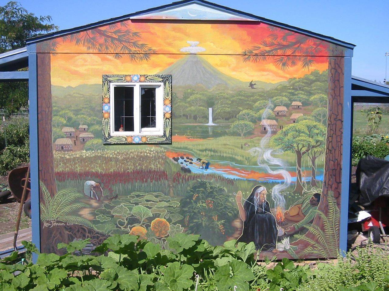22 Garden Shed Murals Ideas You Should Check | SharonSable