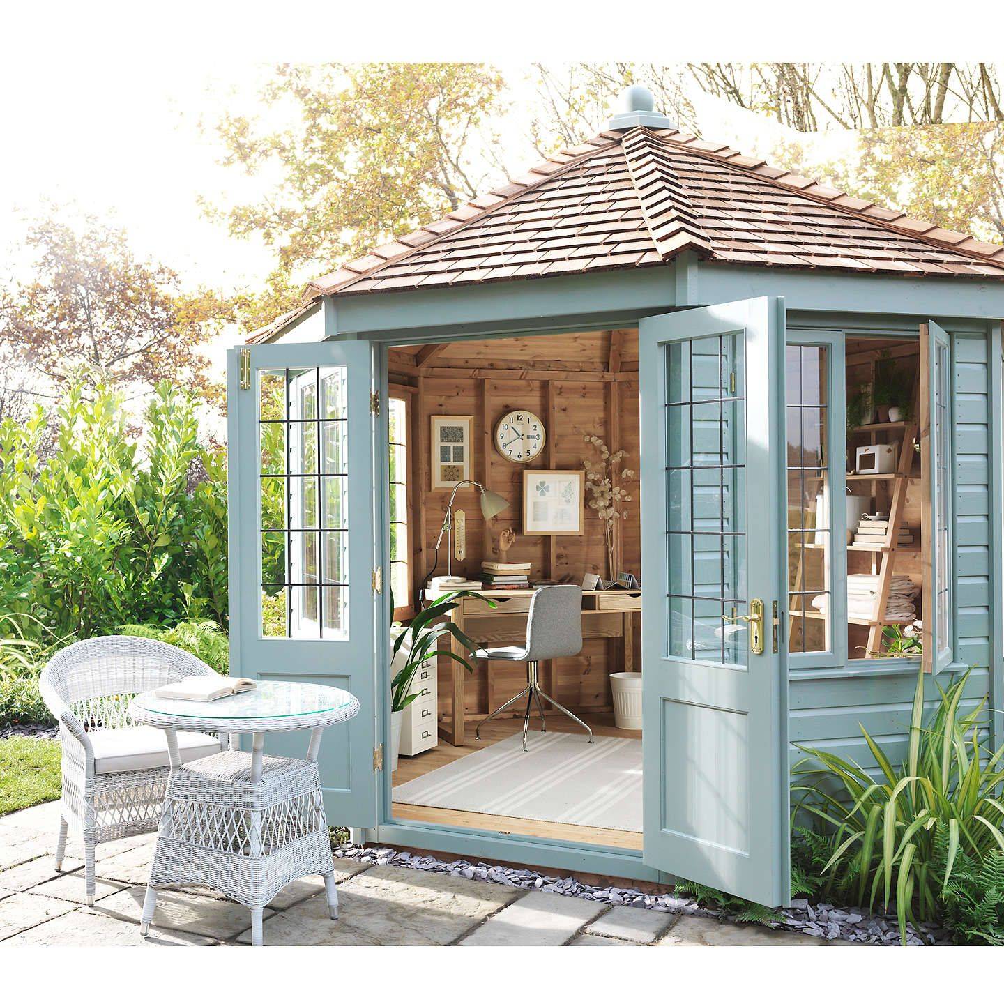 25 Sage Green Garden Shed Ideas You Gonna Love | SharonSable
