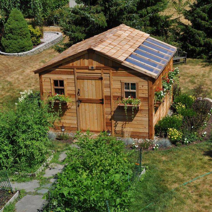 21 Red Cedar Garden Shed Ideas To Consider | SharonSable